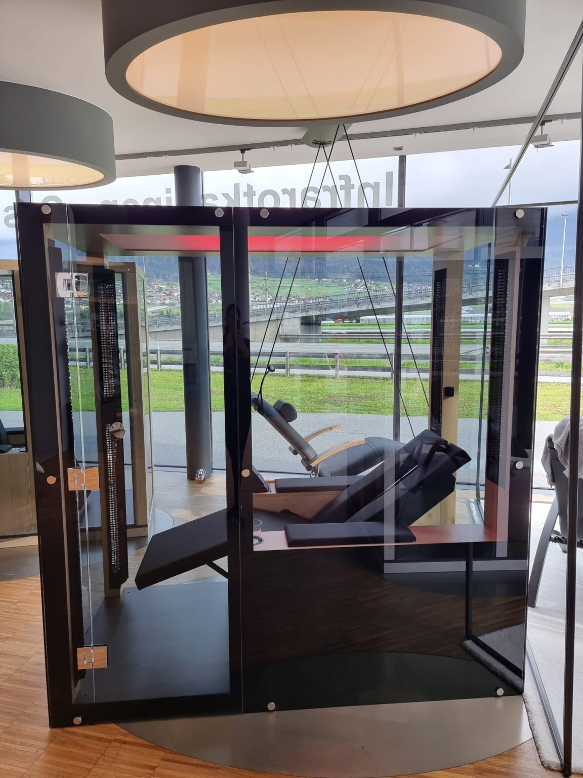 Adjustable infrared cabin for lying down - Ergo Balance Relax Air